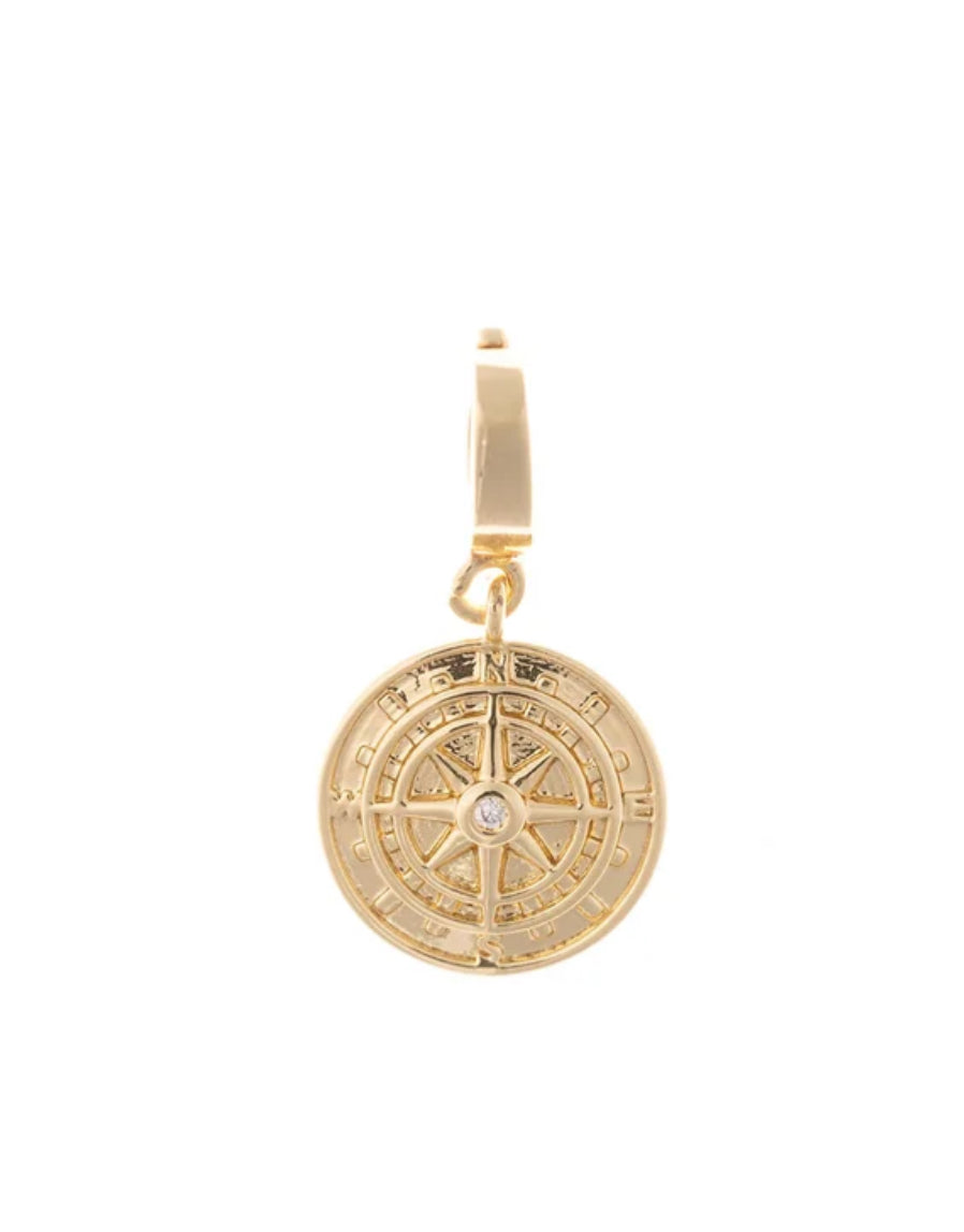 Sophie Compass Charm- Michelle McDowell – The Bam Bam Room KC