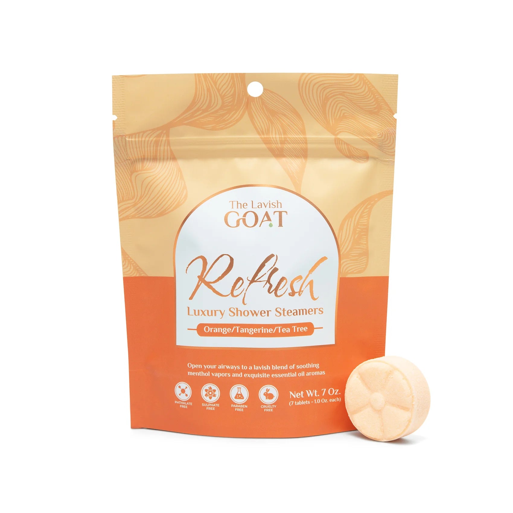 Refresh Shower Steamers 2 Pack – The Bam Bam Room KC